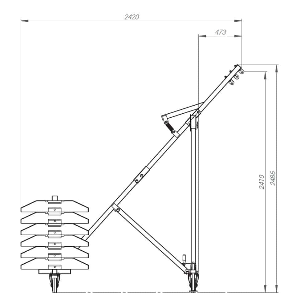 Protekt A-FRAME DEADWEIGHT ANCHOR - Industrieel Klimmen