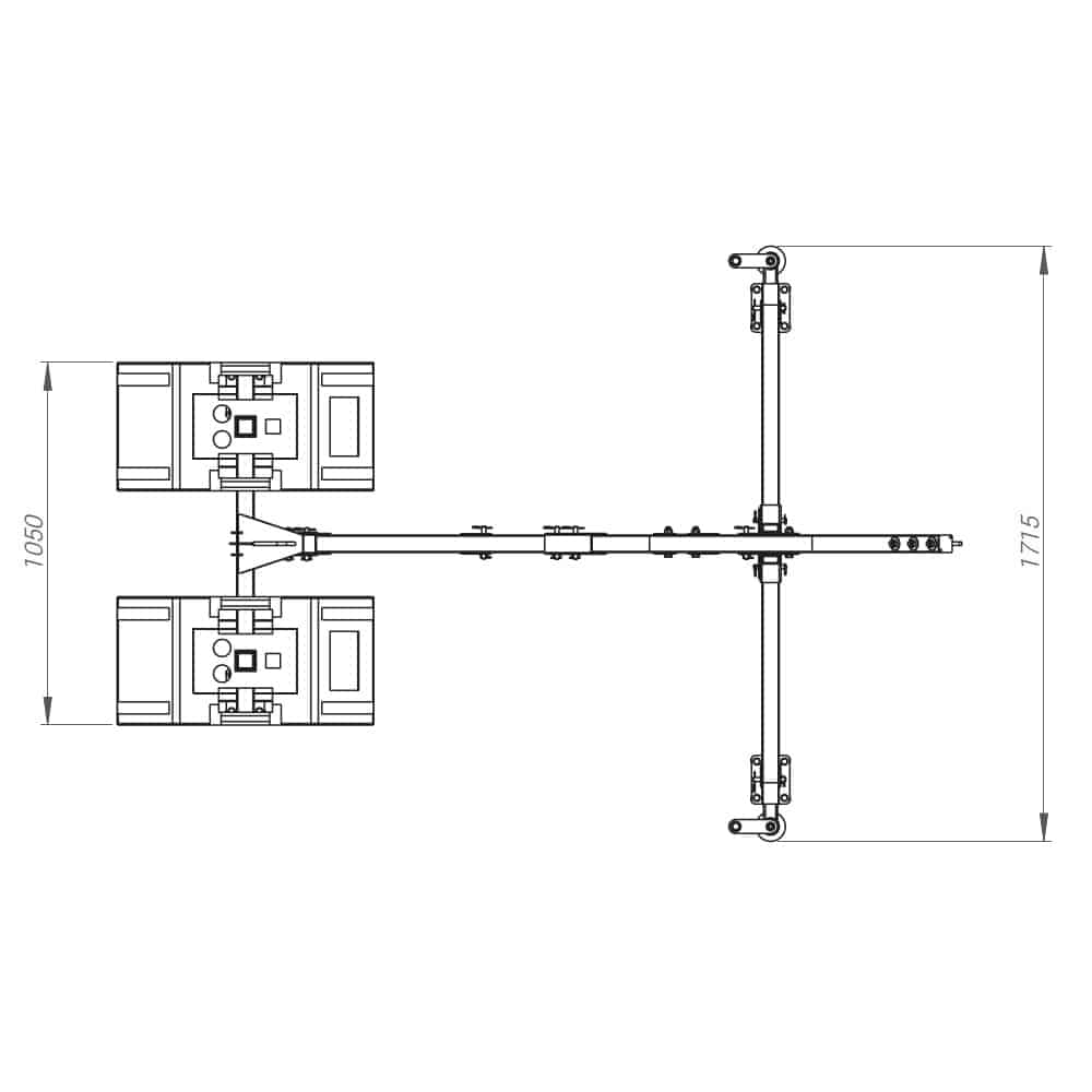 Protekt A-FRAME DEADWEIGHT ANCHOR - Industrieel Klimmen